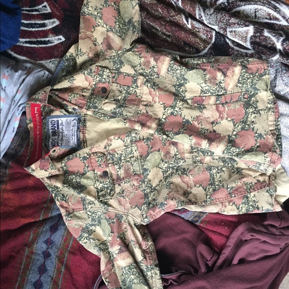 Akoo | Jackets & Coats | Vintage Akoo Grandma Camo Denim Jacket Xl ...